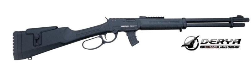 Firearms: Derya - 22LR Lever Action - Black
