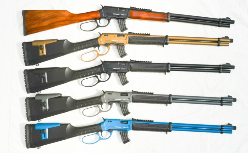 Firearms: Derya - 22LR Lever Action - Various Colours