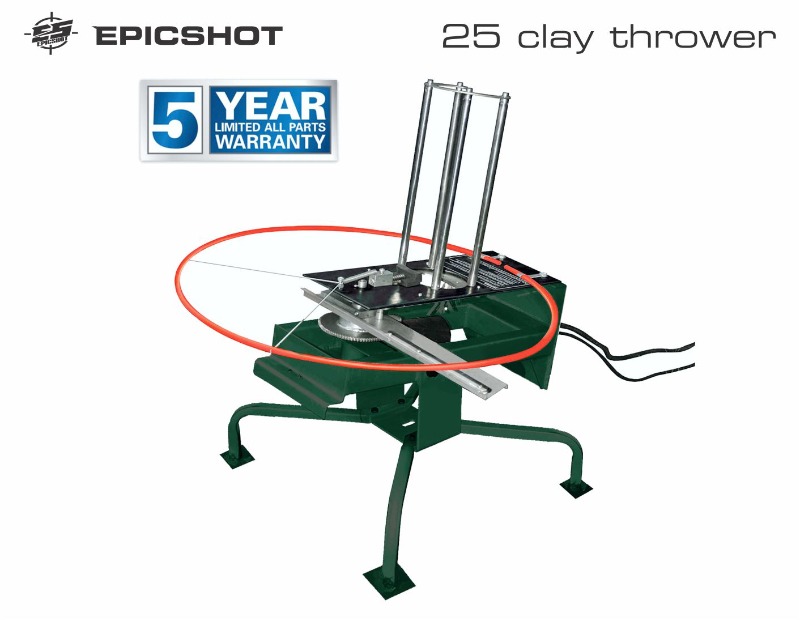 Clay Throwers: 25 Clay - Whirl Wing Automatic Clay Thrower