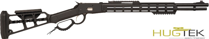 Firearms: HUGTEK .357 Magnum Lever Action - Full Tactical Black