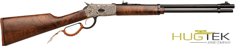 Firearms: HUGTEK .357 Magnum Lever Action - Engraved Action