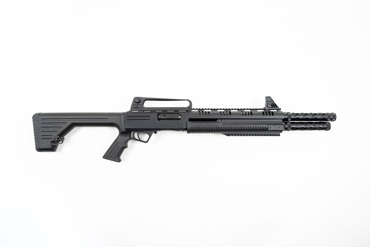 Firearms: MH-12 Double Barrel 12GA Straight Pull Shot Gun