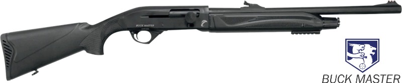 Firearms: 12ga Push Button Shot Gun - Buckmaster PB12 Synthetic
