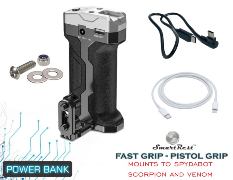 Thermal & Light Mounts: Power Bank for SpydaBot - for SCORPION and or VENOM