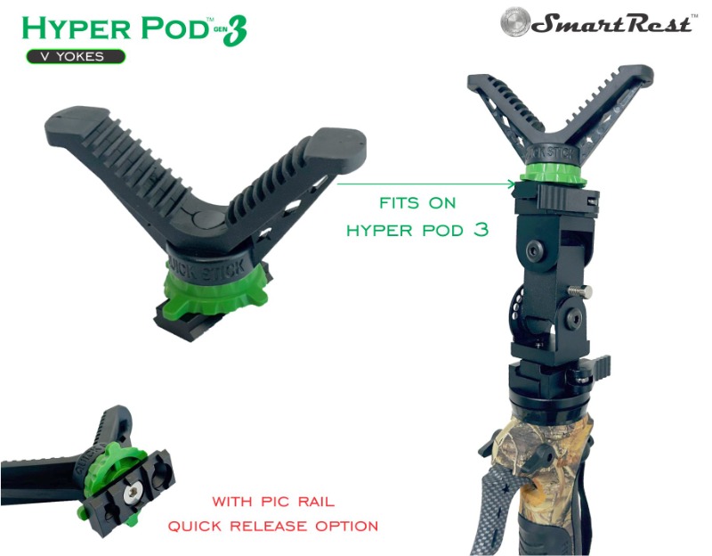SmartRest Hyper Pod II Monopod and Bipod Hunters Rest