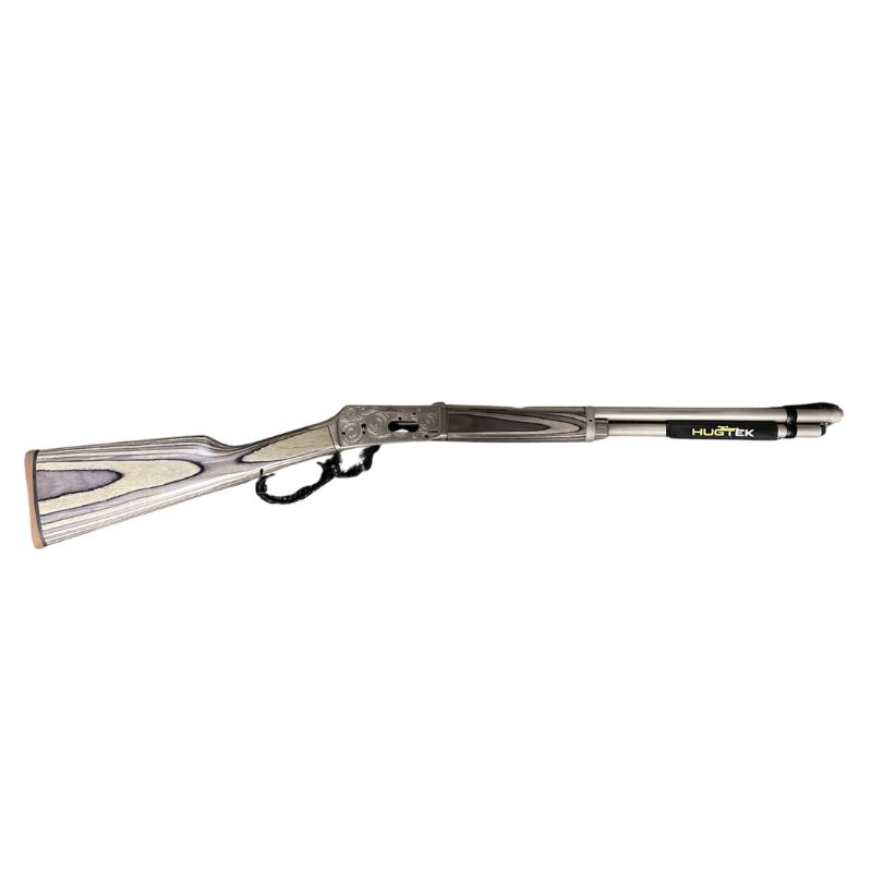Firearms: HUGTEK 30-30 Lever Action- Nickel Engraved